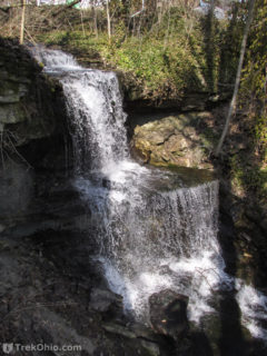 Visiting Three Waterfalls in Miami County | TrekOhio