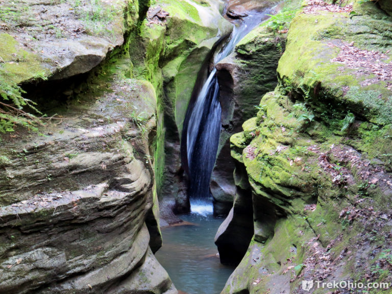 Boch Hollow State Nature Preserve: Robinson Falls | TrekOhio