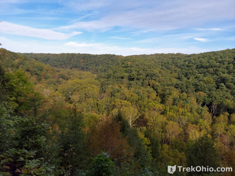 Mohican State Park: Gorge Overlook Trail and Swinging Bridge
