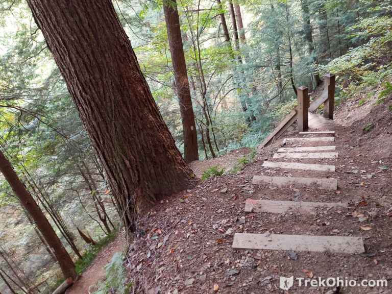 Mohican State Park: Gorge Overlook Trail and Swinging Bridge