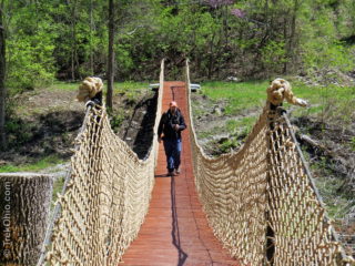 Caesar Creek State Park: Horseshoe Falls, Crawdad Falls, and Suspension ...