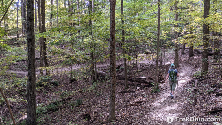 Mohican State Park: Gorge Overlook Trail and Swinging Bridge